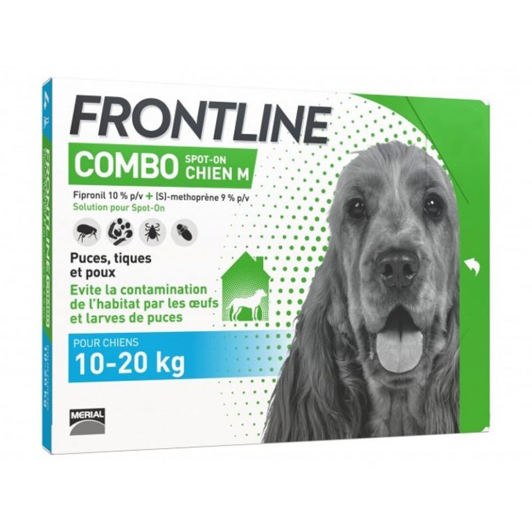 Frontline Frontline Combo Spot-on Chien M 10-20 kg Boehringer - Vétorino