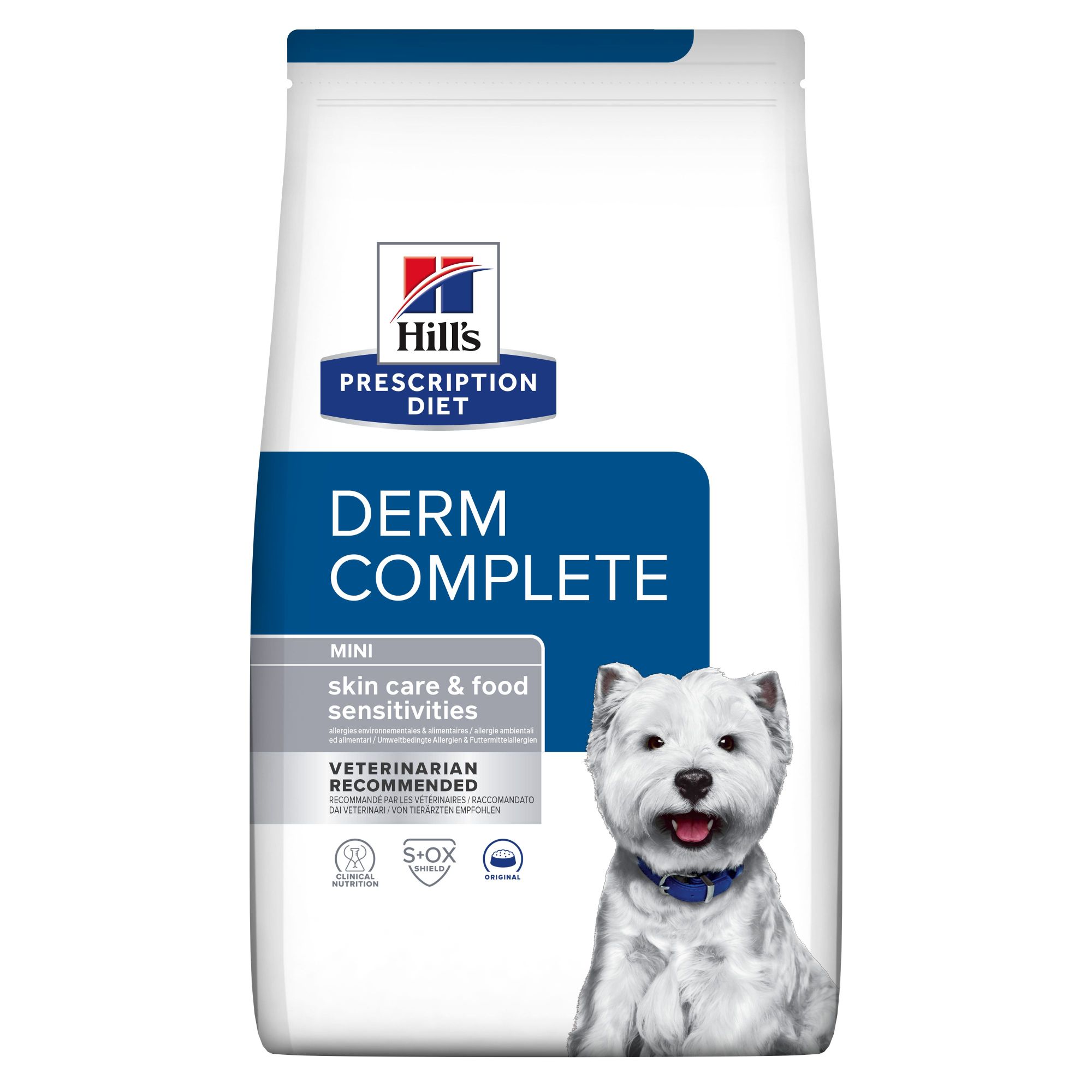 Prescription Diet (Hill's) Canine Derm Complete Mini 1.50KG Hill's ...