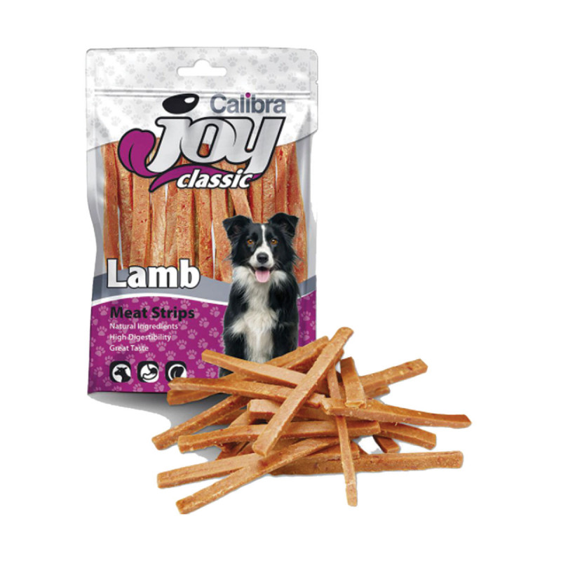 Friandises Joy Classic Lamelles d'agneau Calibra - Vétorino