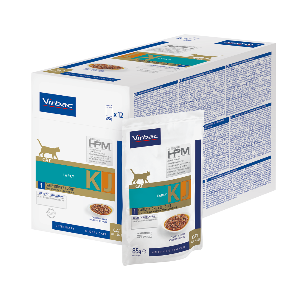 Veterinary HPM (Virbac) KJ1 Early Kidney & Joint Cat Virbac - Vétorino