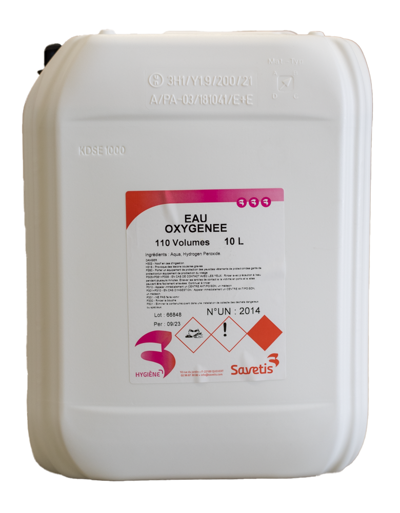 Eau oxygénée 110 volumes Chimie Droguerie - Vétorino