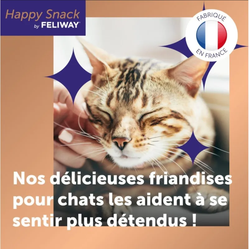 Feliway Happy Snack Feliway Poulet - chat Ceva - Vétorino